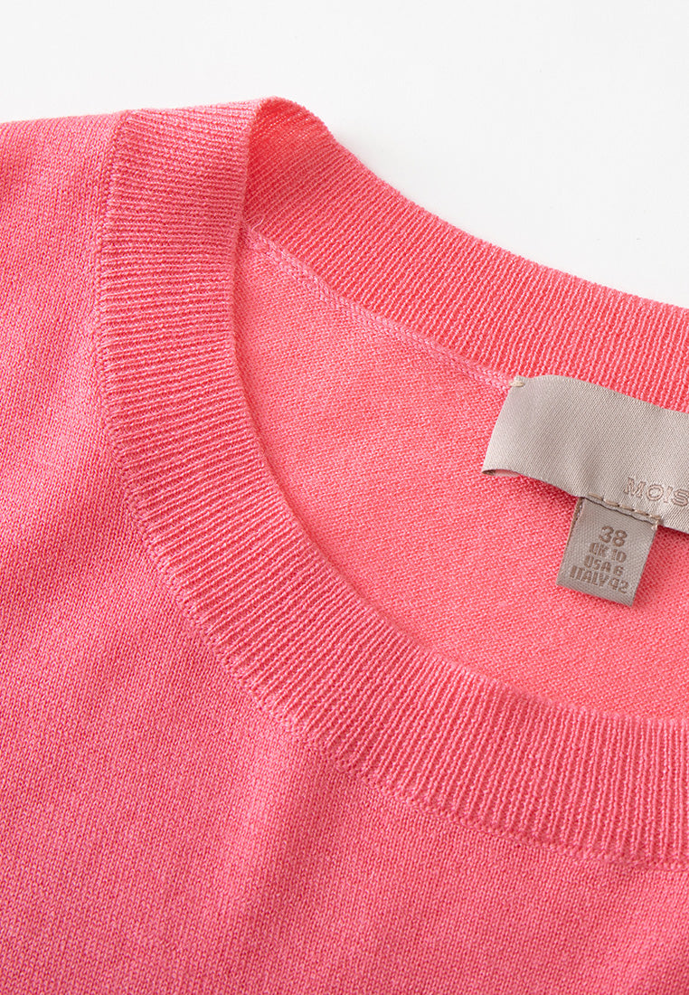 MOISELLE Logo-jacquard Knitted Top